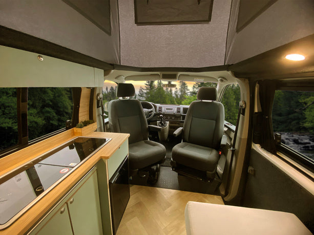 Complete ombouw Transporter – Vanly - Plug & Play Camper Kits